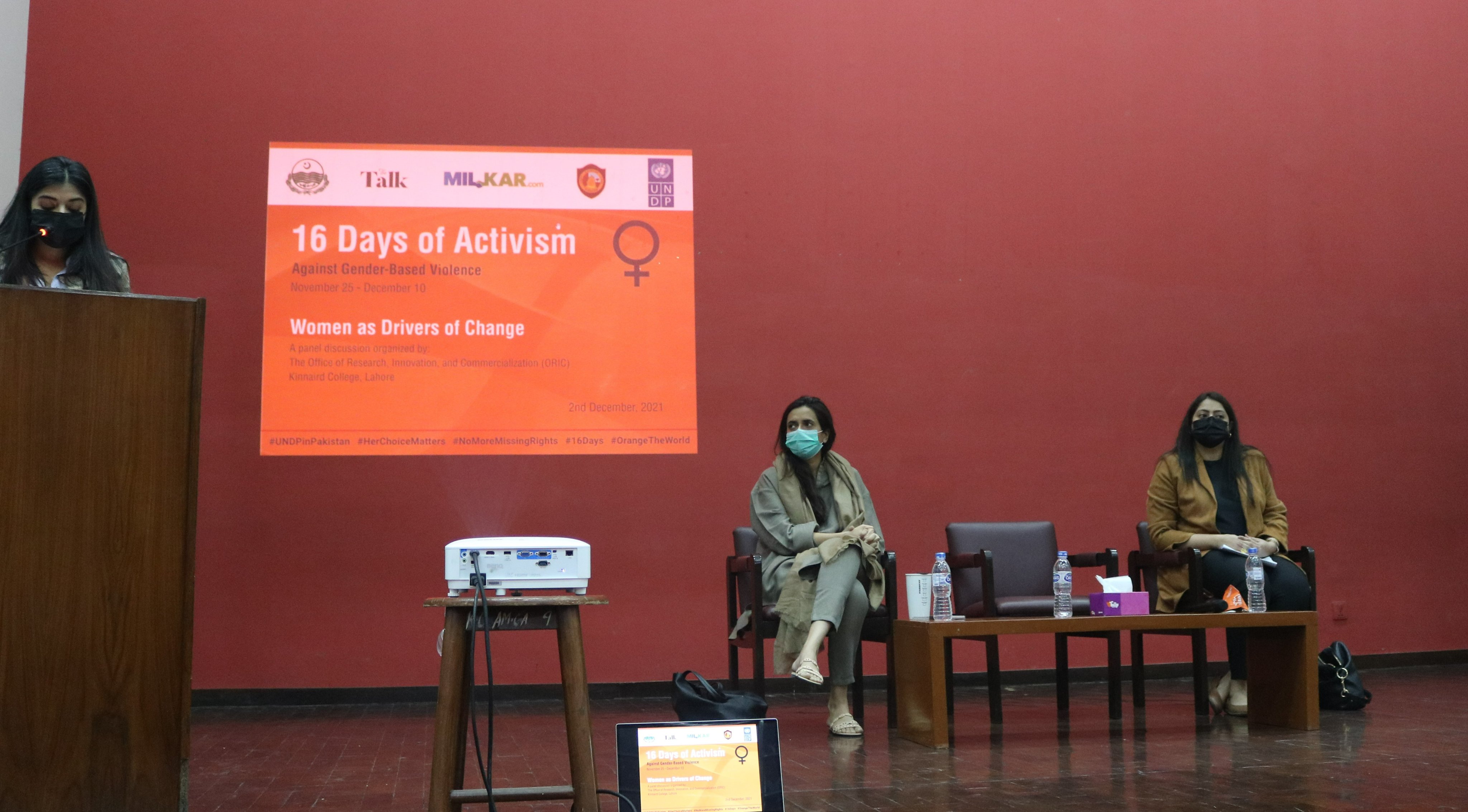 Panel Debate on Ending VAW with Kinnaird College and Milkar Pakistan ...
